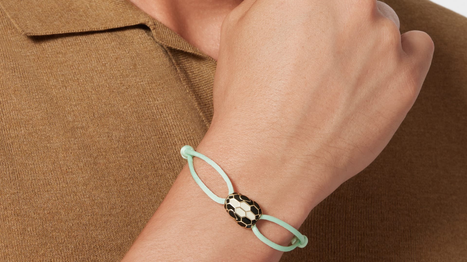 Serpenti Forever Bracelet Fabric 293840 | Bracelets | Bvlgari Official ...