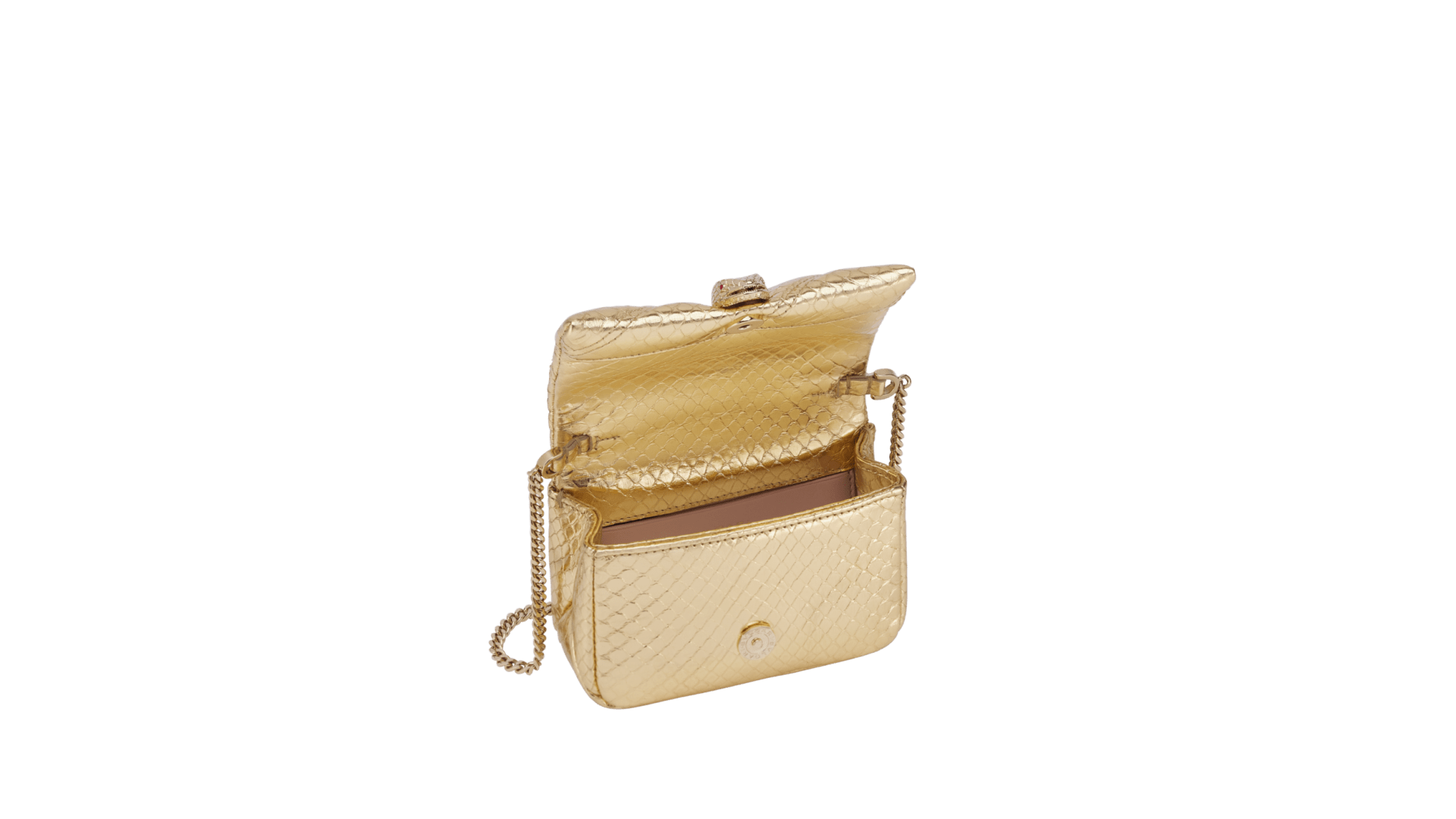 Serpenti Cabochon Micro Bag Python Leather 293456 | Micro Bags And ...