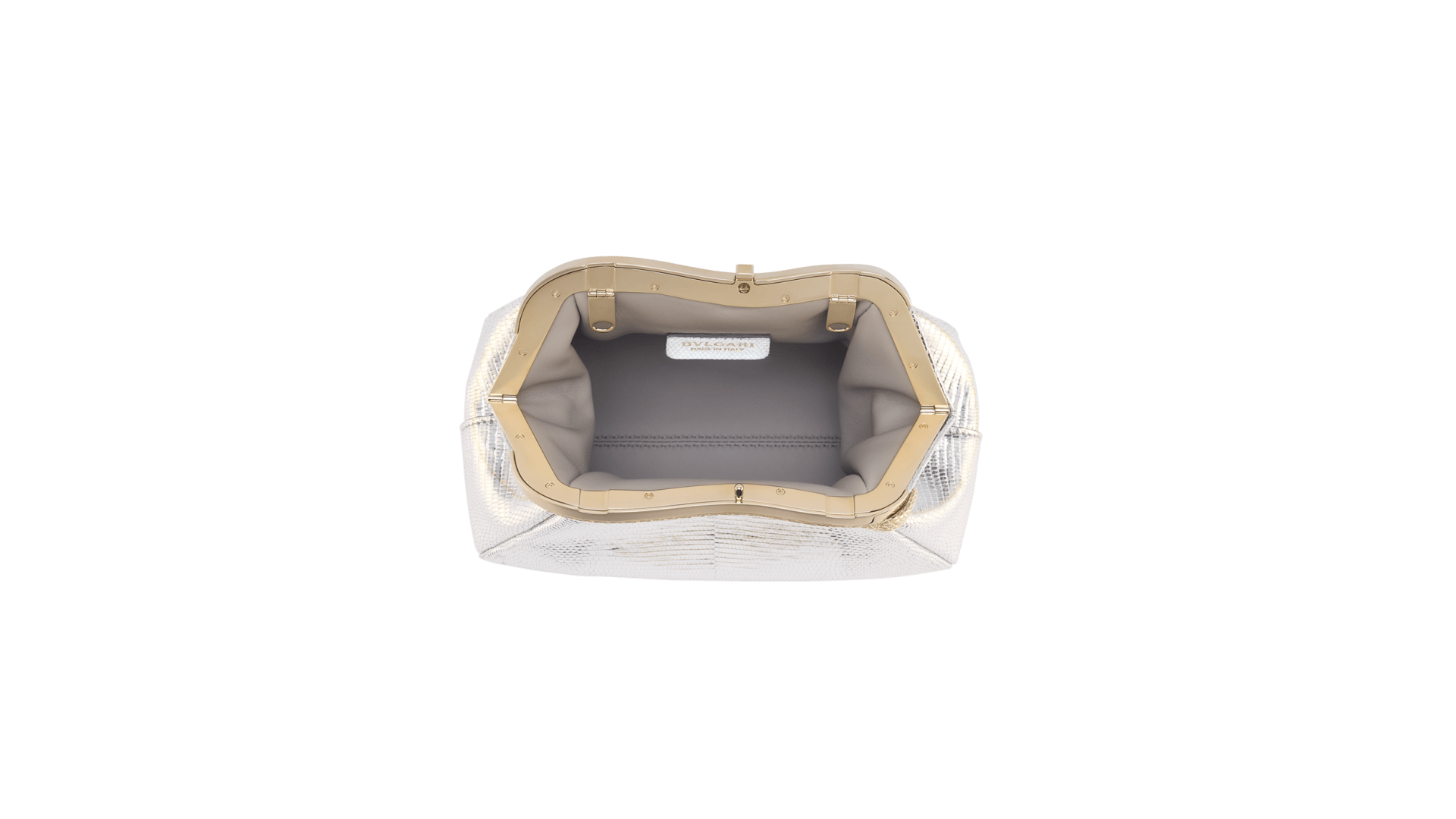 Serpentine Pouch Lizard Leather 293354 | Bags | Bvlgari Official Store