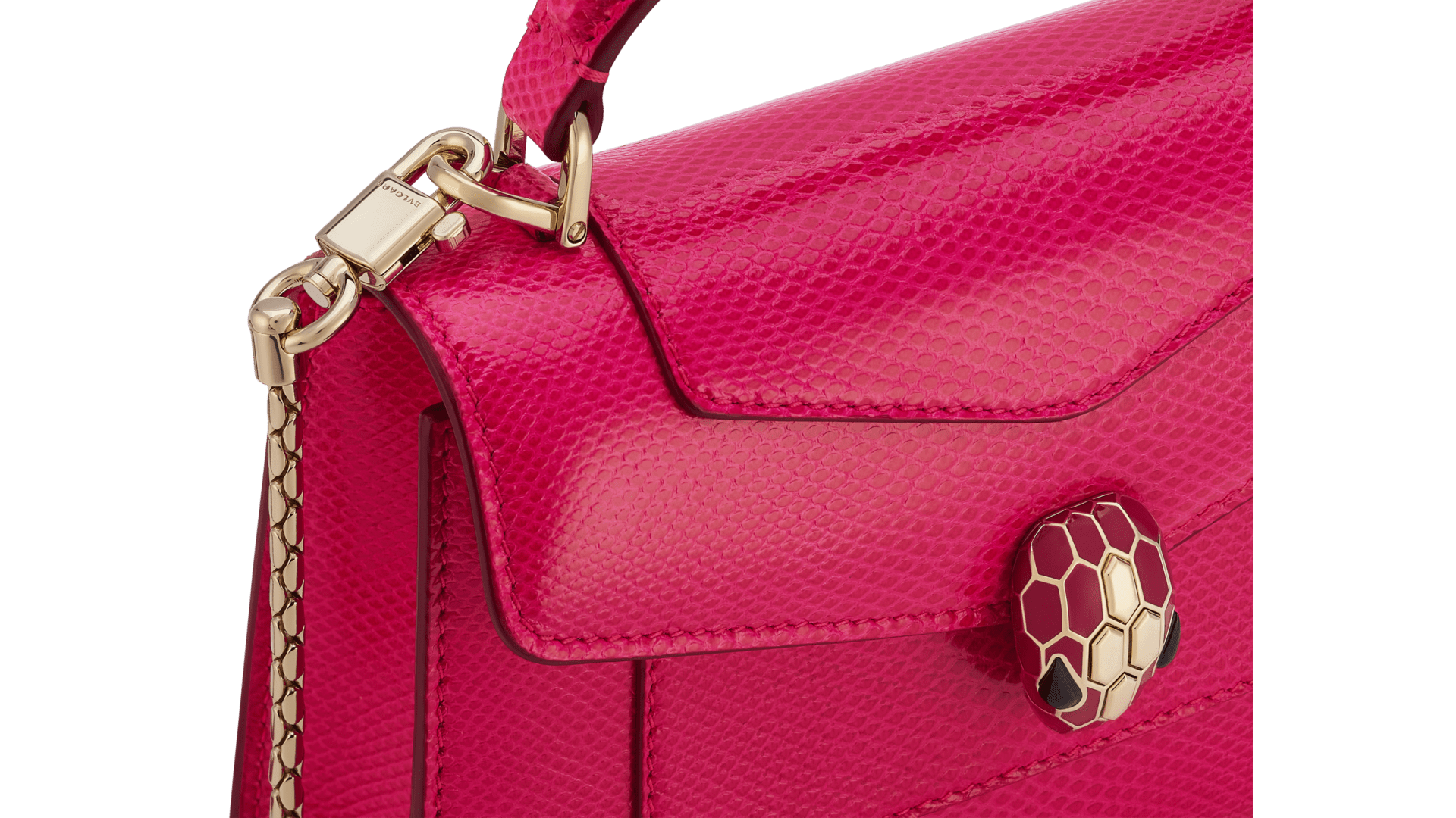 Serpenti Forever Small Top Handle Bag Karung Leather 293976 | Bags ...