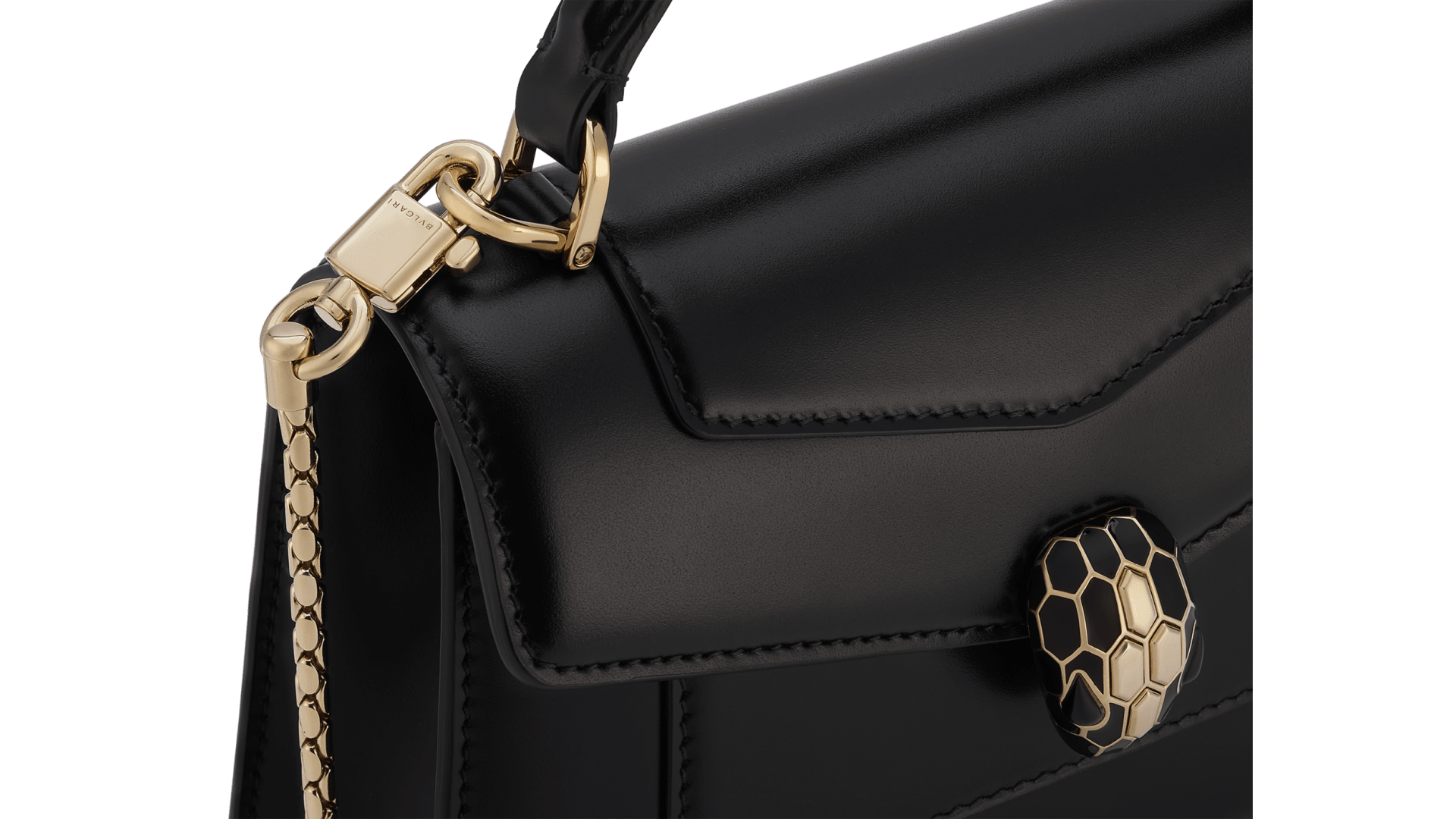 Serpenti Forever Mini Top Handle Bag Calf Leather 293667 | Bags ...