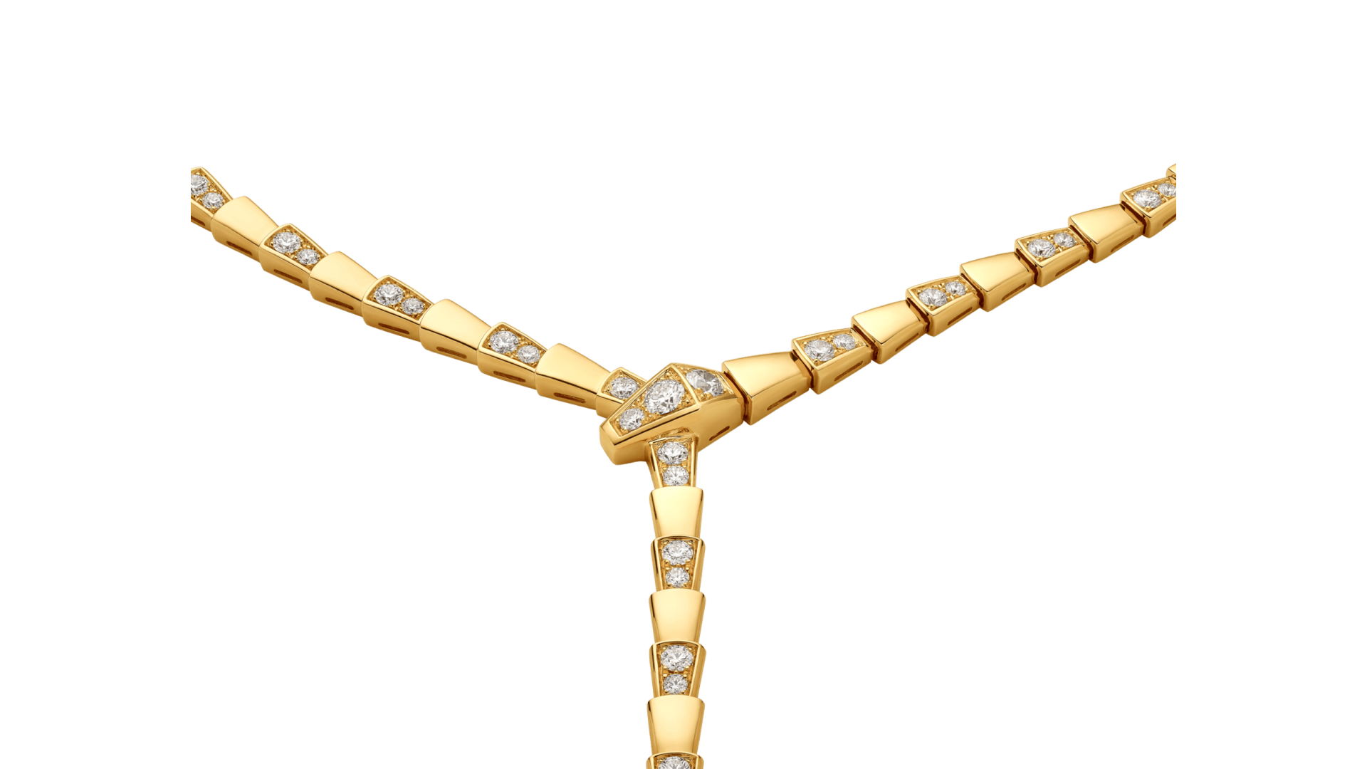 Serpenti Viper Necklace Yellow Gold 361654 | Necklaces | Bvlgari ...