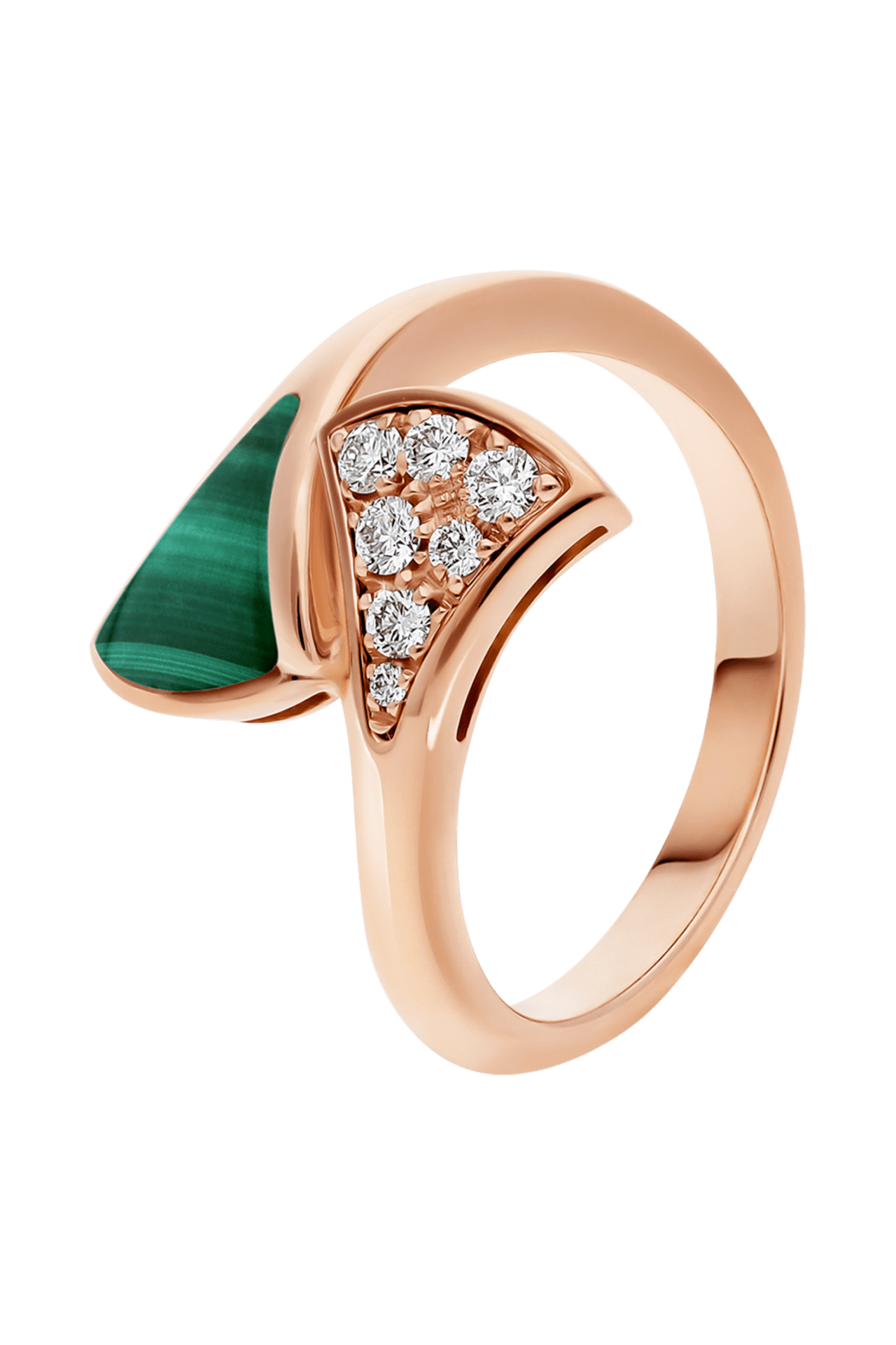 Divas’ Dream Rose Gold Ring 356459 | Bvlgari Rose Gold 356459 | Rings ...