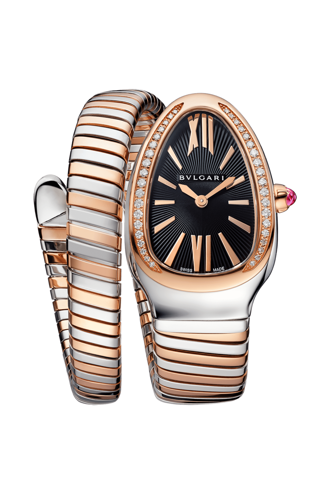 Serpenti Tubogas Reloj Rose Gold And Steel 103823 | Relojes | Bvlgari ...