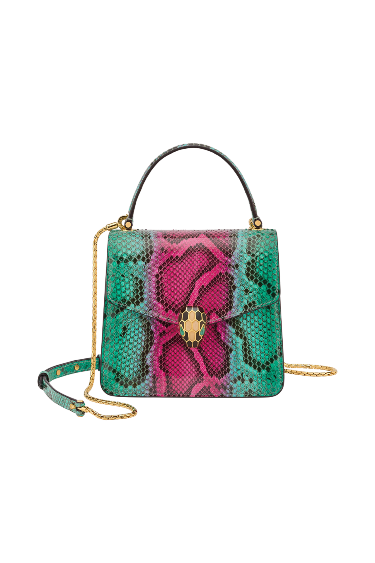 Serpenti Forever系列 手提包 Python Leather 293318 | 包袋 | Bvlgari Official Store