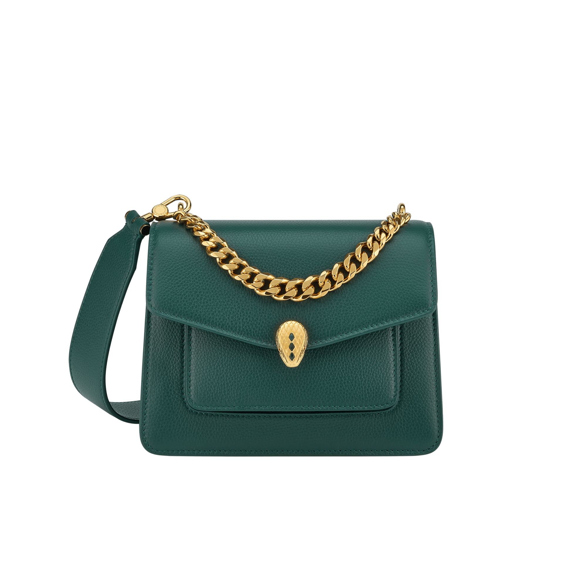 Serpenti Forever Maxi Chain Crossbody Bag Calf Leather 292702 | Bags ...