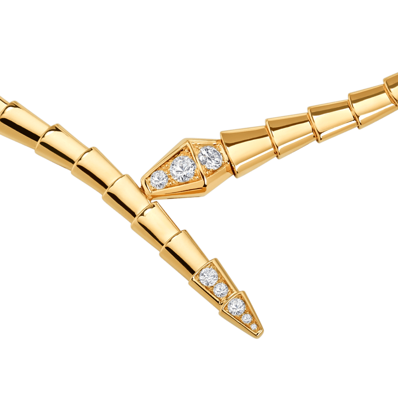 Serpenti Viper Necklace Yellow Gold 359145 | Necklaces | Bvlgari ...