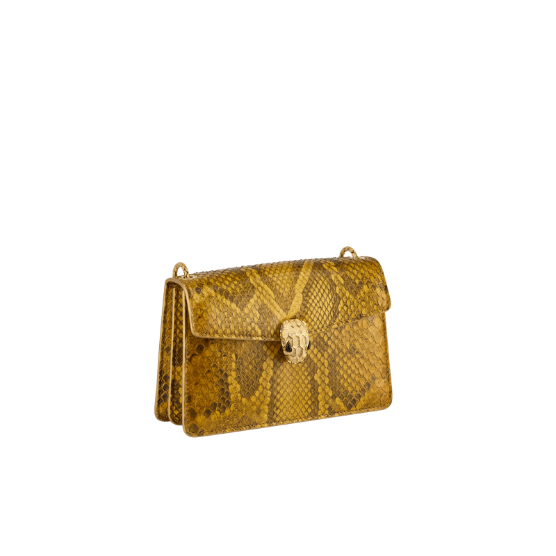 Serpenti Forever Crossbody Mini Bag Python Leather 292592 | Bags ...