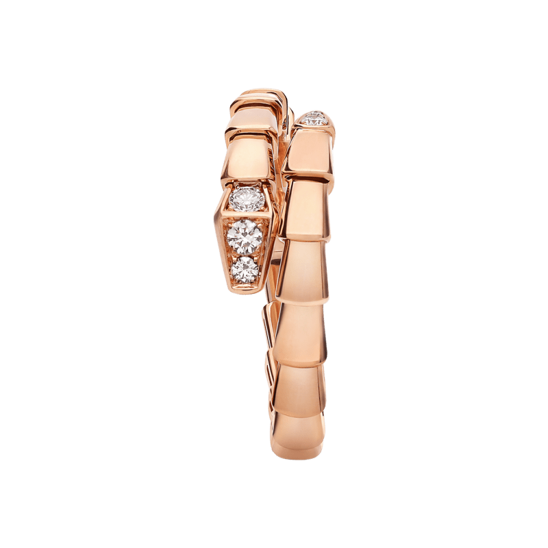 Serpenti Viper Ring Rose Gold 360459 | Rings | Bvlgari Official Store