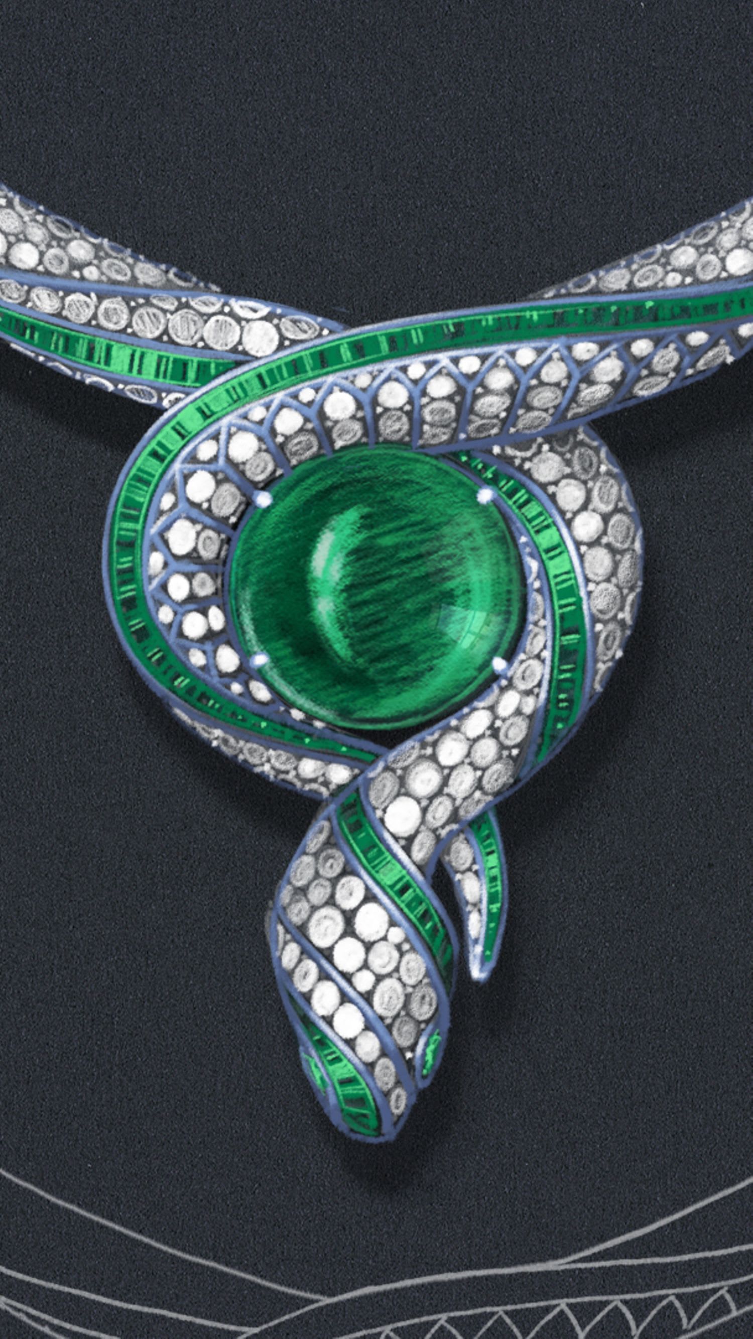 Collezione Aeterna | Collana Collana Terra Mater Serpenti 271937 ...