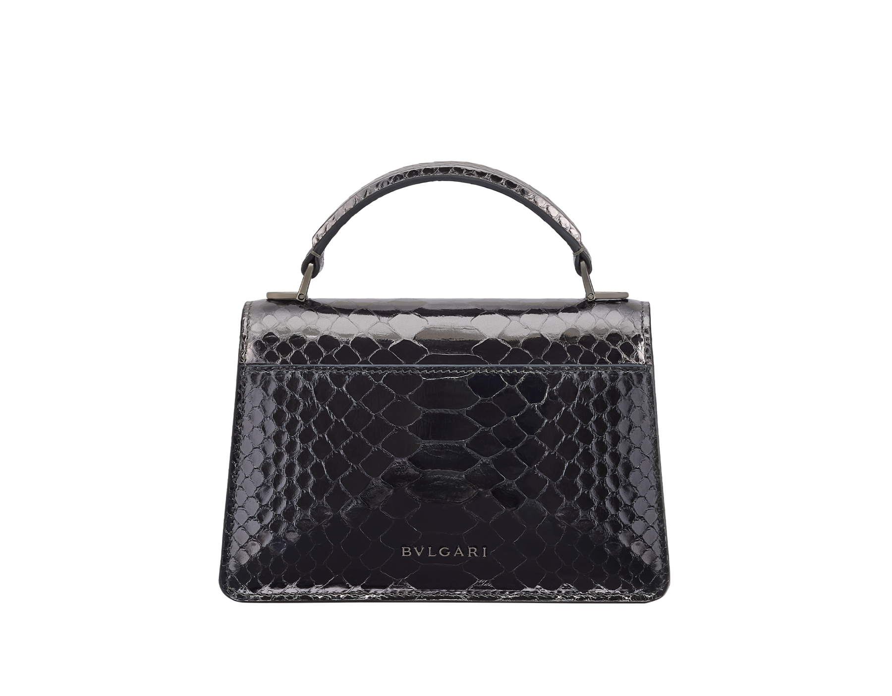 Serpenti Forever Mini Top Handle Bag Python Leather 293876 | Bags ...