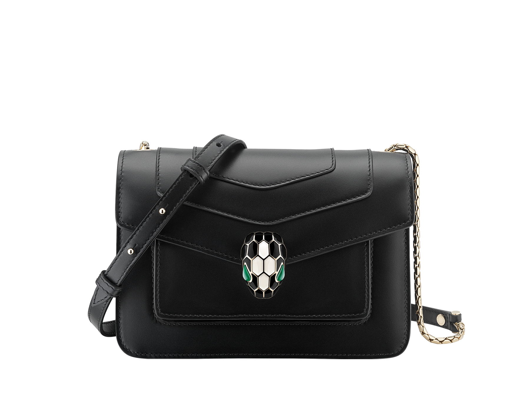 Serpenti Forever Crossbody Bag Calf Leather 289677 | Bags | Bulgari ...