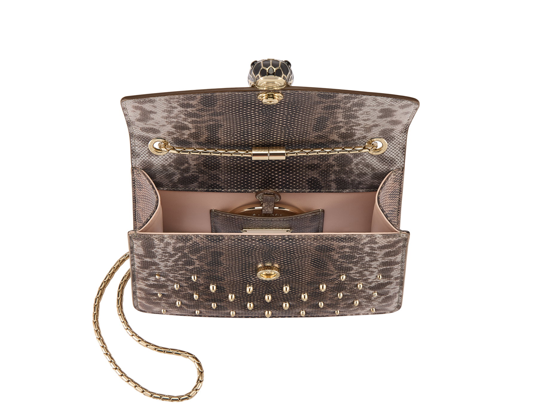 Serpenti Forever Crossbody Bag Karung Leather 293335 | Bags | Bulgari ...