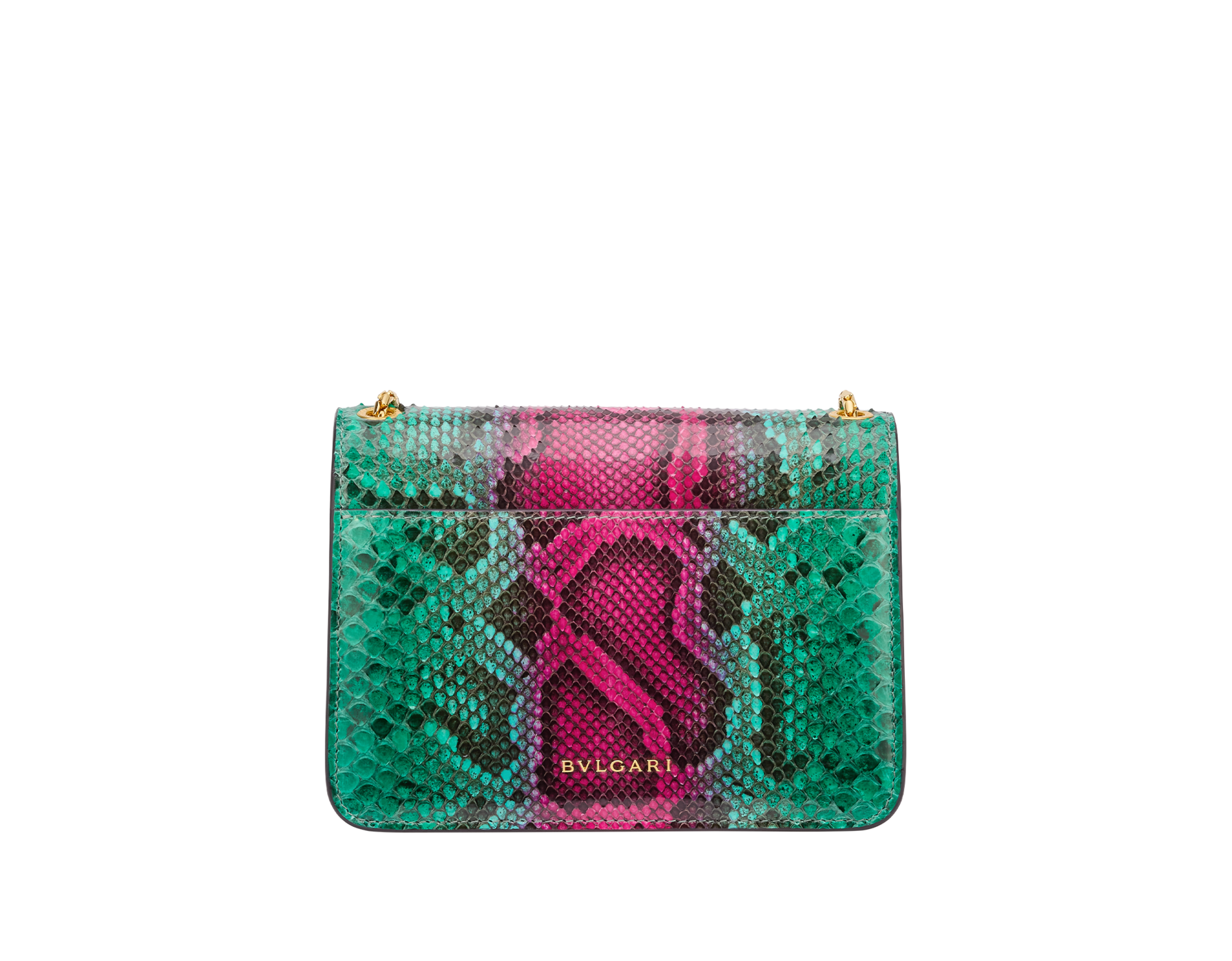 Serpenti Forever Crossbody Bag Python Leather 293317 | Bags | Bvlgari ...