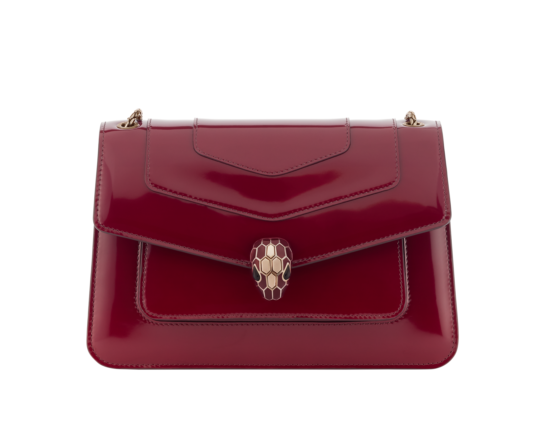 Serpenti Forever Shoulder Bag Calf Leather 293222 | Bags | Bulgari ...