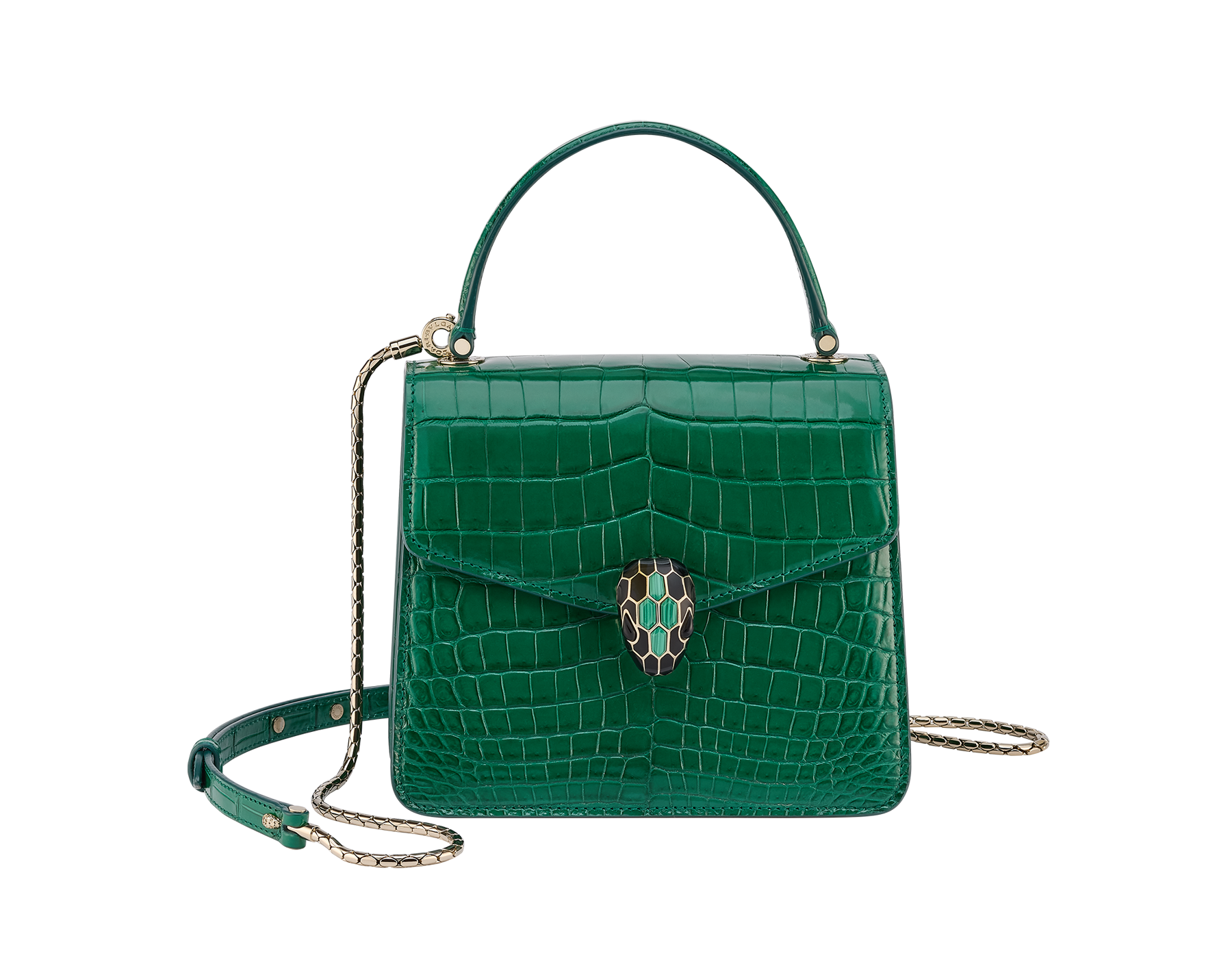 Serpenti Forever Crossbody Bag Crocodile Leather 290422 | Bags ...