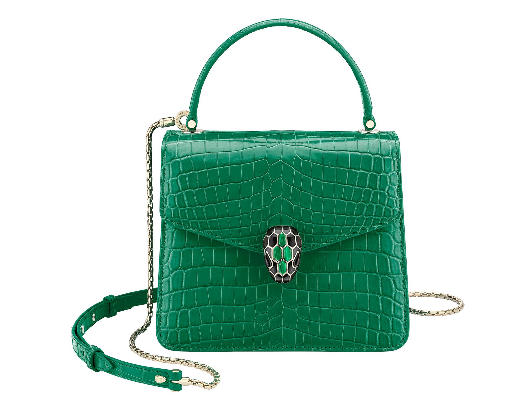 Serpenti Forever Crossbody Bag Crocodile Leather 290422 | Bags ...