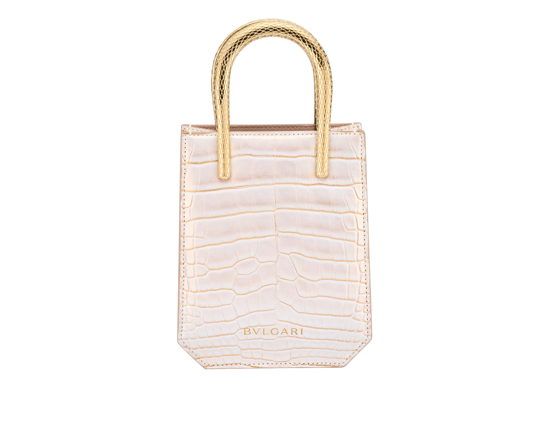 Serpentine Mini Tote Alligator 293444 | Bags | Bulgari Official Store