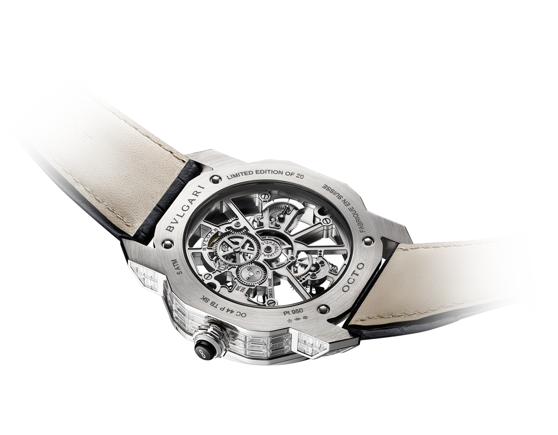 Octo Roma Watch Platinum 102956 | Watches | Bulgari Official Store