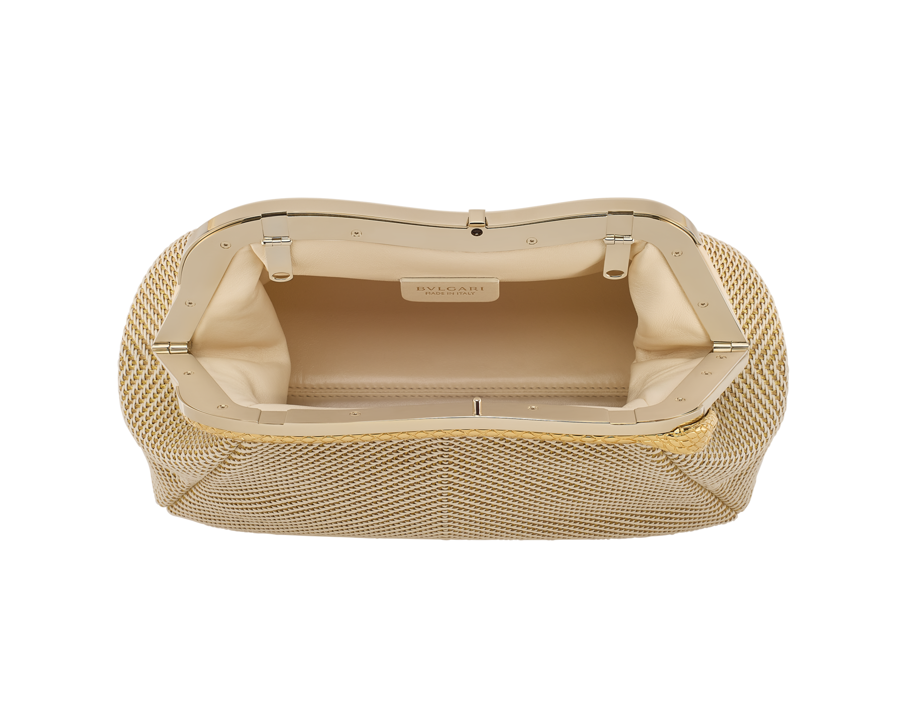 Serpentine Pouch Fabric 294111 | Bags | Bvlgari Official Store