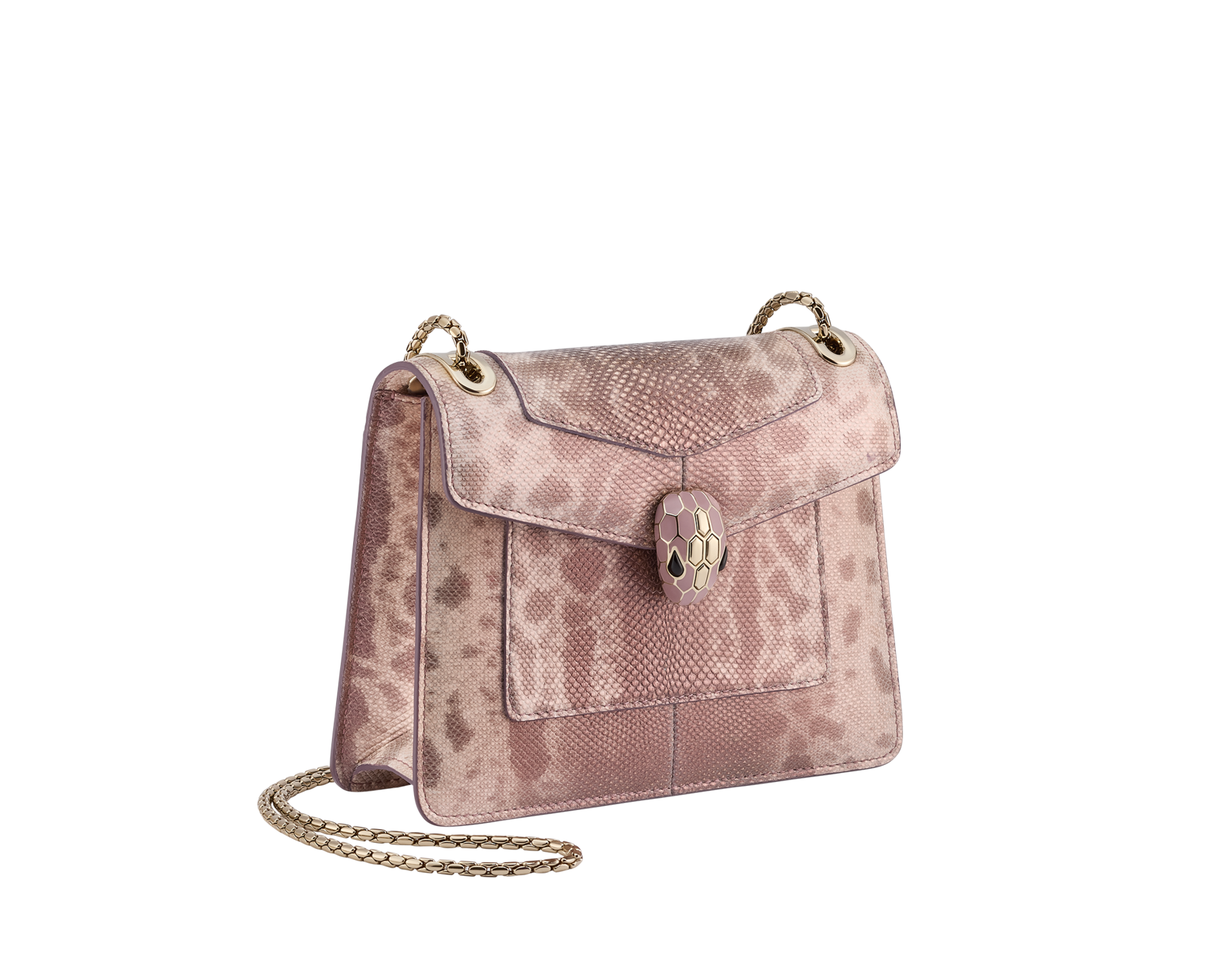 Serpenti Forever Shoulder Bag Karung Leather 294117 | Bags | Bvlgari ...